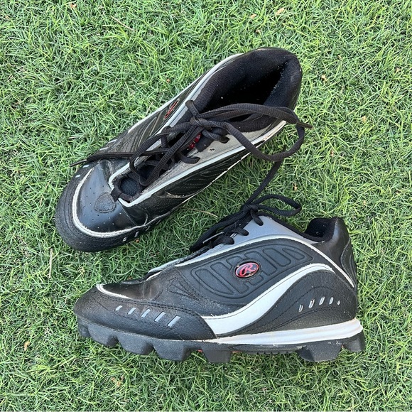 Rawlings | Shoes | Salekid Size 4y Rawlings Boys Girl Baseball Softball ...